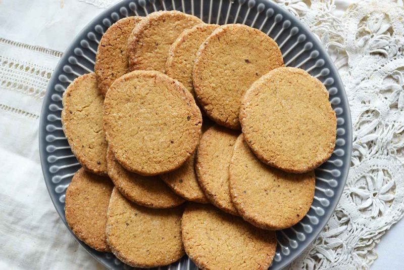 Coffee Shortbread Biscuits | MYREILLE RECIPES