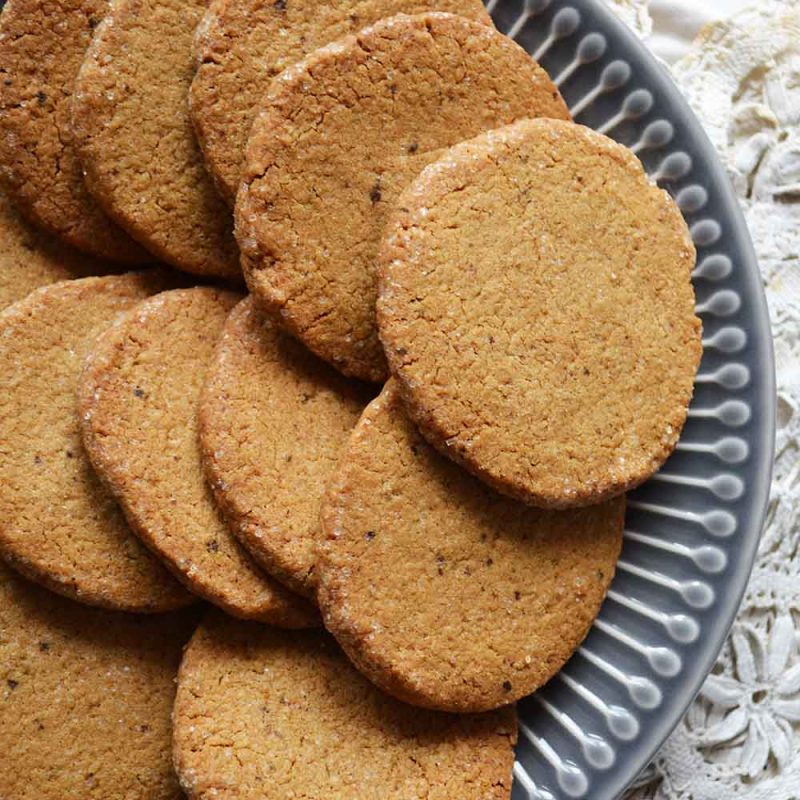 Coffee Shortbread Biscuits | MYREILLE RECIPES